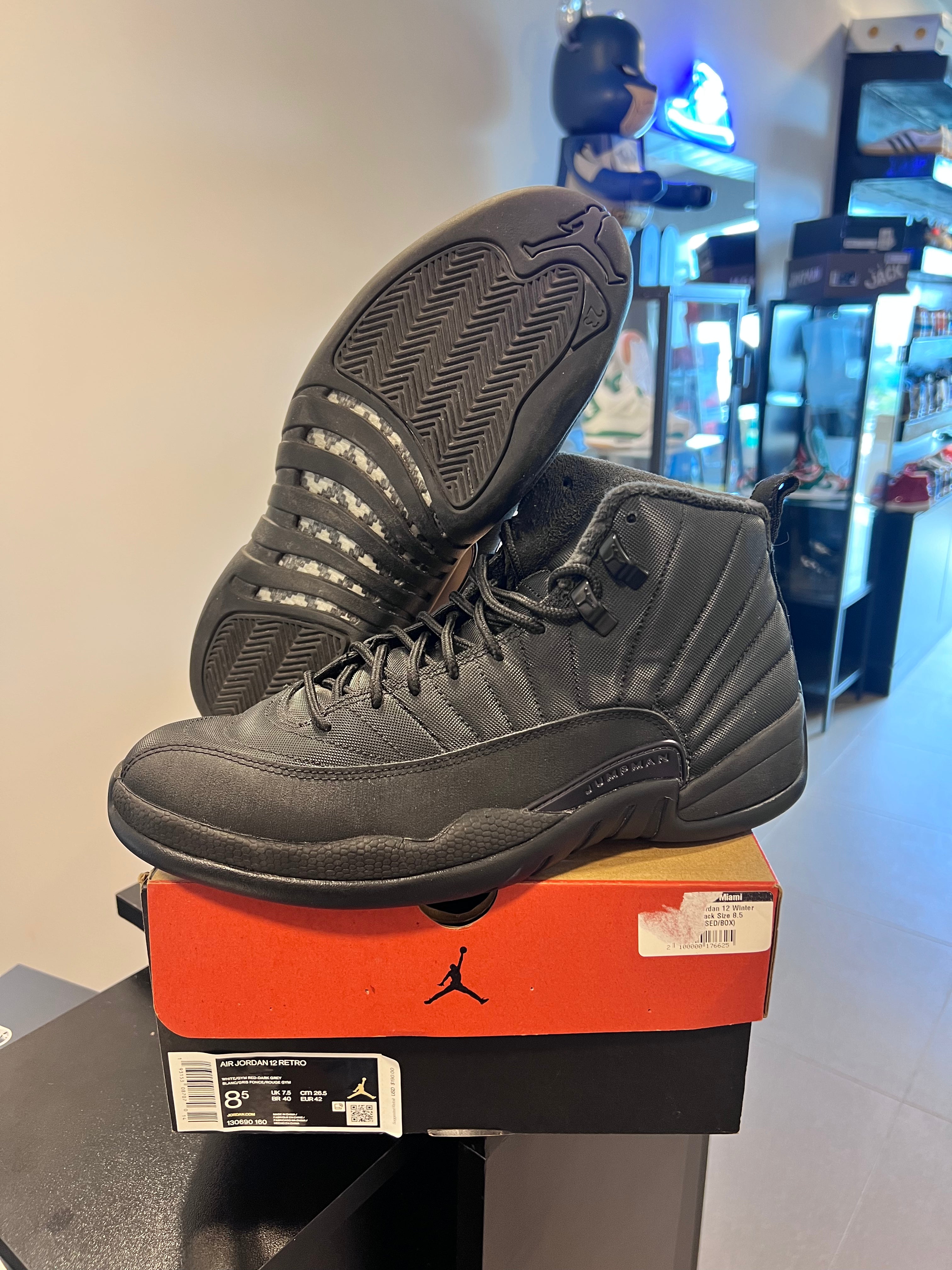 Jordan 12 Retro Winter Black – Capsule district